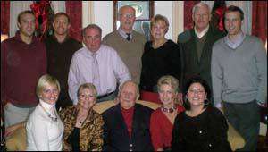 The BAIRD FAMILY CELEBRATES AT the TAVERN where everyone knows their name