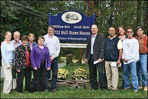 Bull Stone House gets new sign