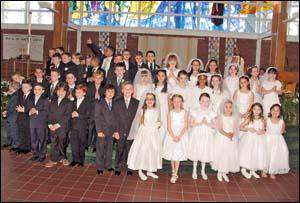 First Holy Communion celebrated at St. Stephen's