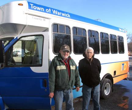 Warwick to share Dial-A-Bus administrative services with Wallkill