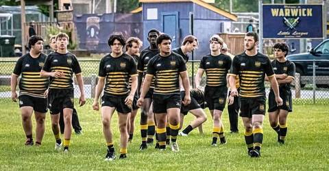 Warwick graduates play at collegiate national rugby championships