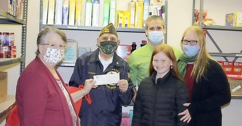 Warwick. VFW Post 4662 continues its contributions to food pantries