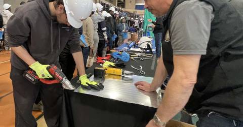 Field trips expose students to varied careers