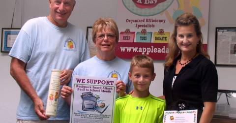 August named Backpack Snack Attack Back to School Month