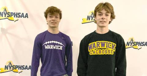 NYS Leadership Conference attracts two of Warwick’s top student-athletes