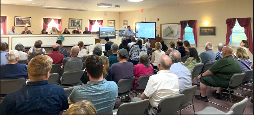 Residents voice concerns over proposed Blain Town Square project at ...