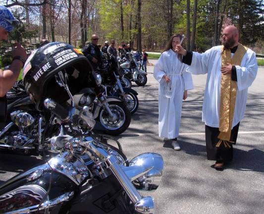 St. Stephen's annual motorcycle blessing and ride draws record crowd