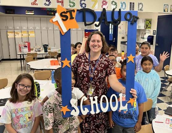 First day of school for Warwick and Florida