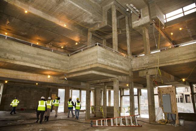 Where the government center stands