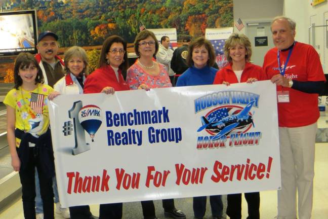RE/MAX Benchmark Realty sponsors a Hudson Valley Honor Flight guardian