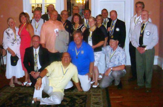 Neil Sinclair heads Warwick Rotary Club for third term as president